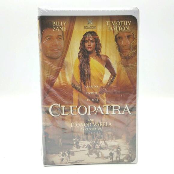 Hallmark | Other | Cleopatra Sealed Vhs Hallmark Billy Zane Timothy Dalton 999 | Poshmark